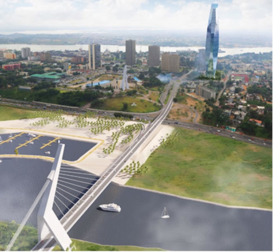 5ème Pont d'Abidjan, livraison prévue en 2021 - Chantiers de la gouvernance