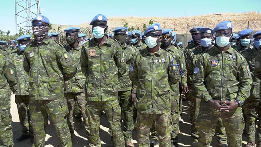 Forces de la Minusma : L’Onu décore le contingent ivoirien pour sa ...