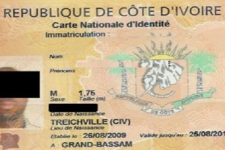Côte d’Ivoire : Plus de 2,5 millions de Cartes d’identité déjà ...