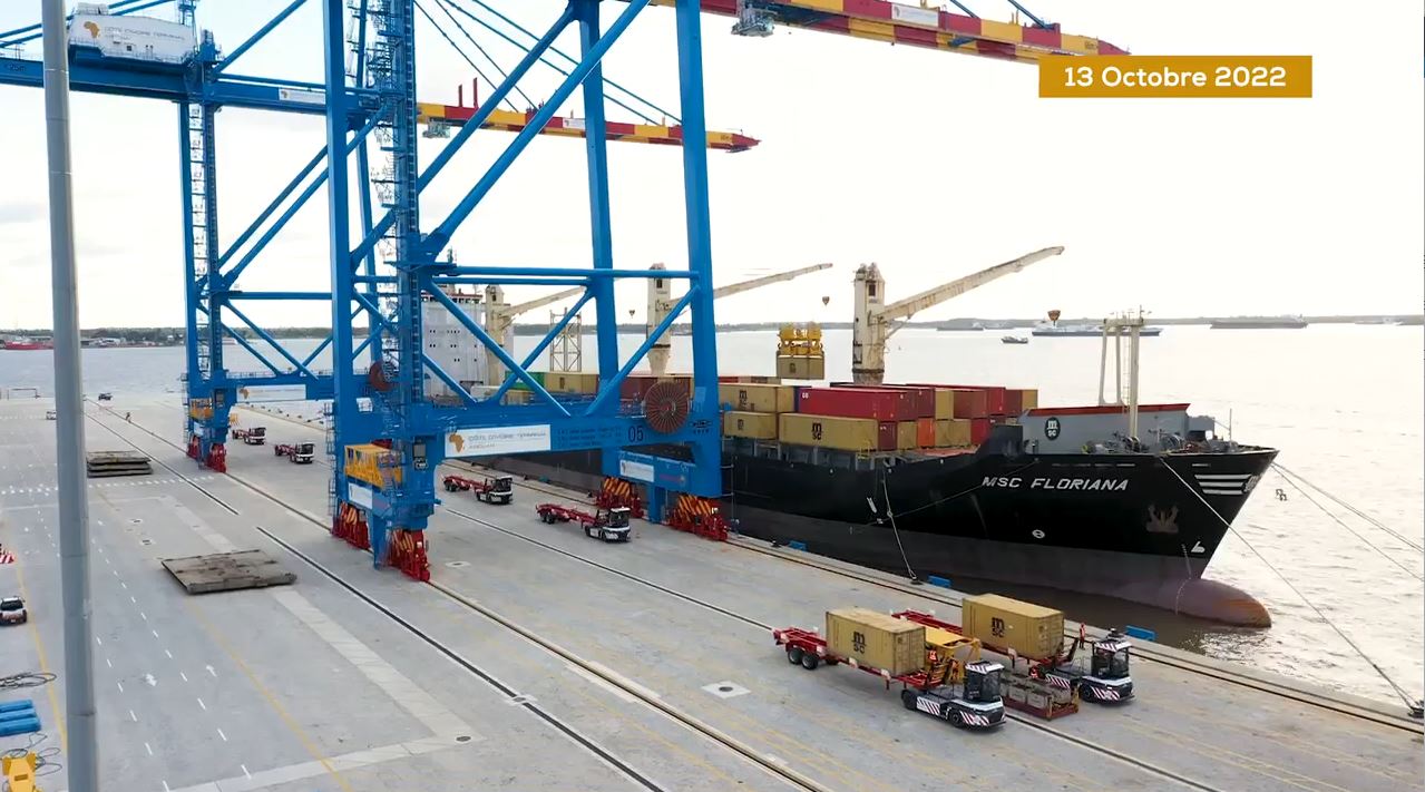 Côte d’Ivoire : Entrée en service du second terminal à conteneurs du