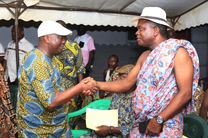 Cocody : le peuple Atchan en phase avec Eric Taba pour ses nombreuses