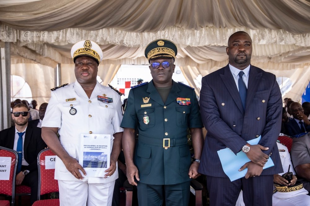 Sécurité maritime : la Côte d’Ivoire dote sa Force Navale d’un nouveau ...