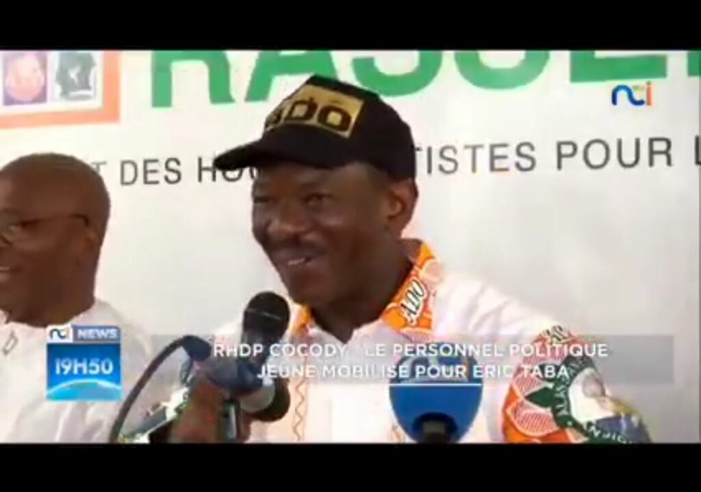 L'Ambassadeur Éric TABA présenté à la jeunesse de ladite commune ...